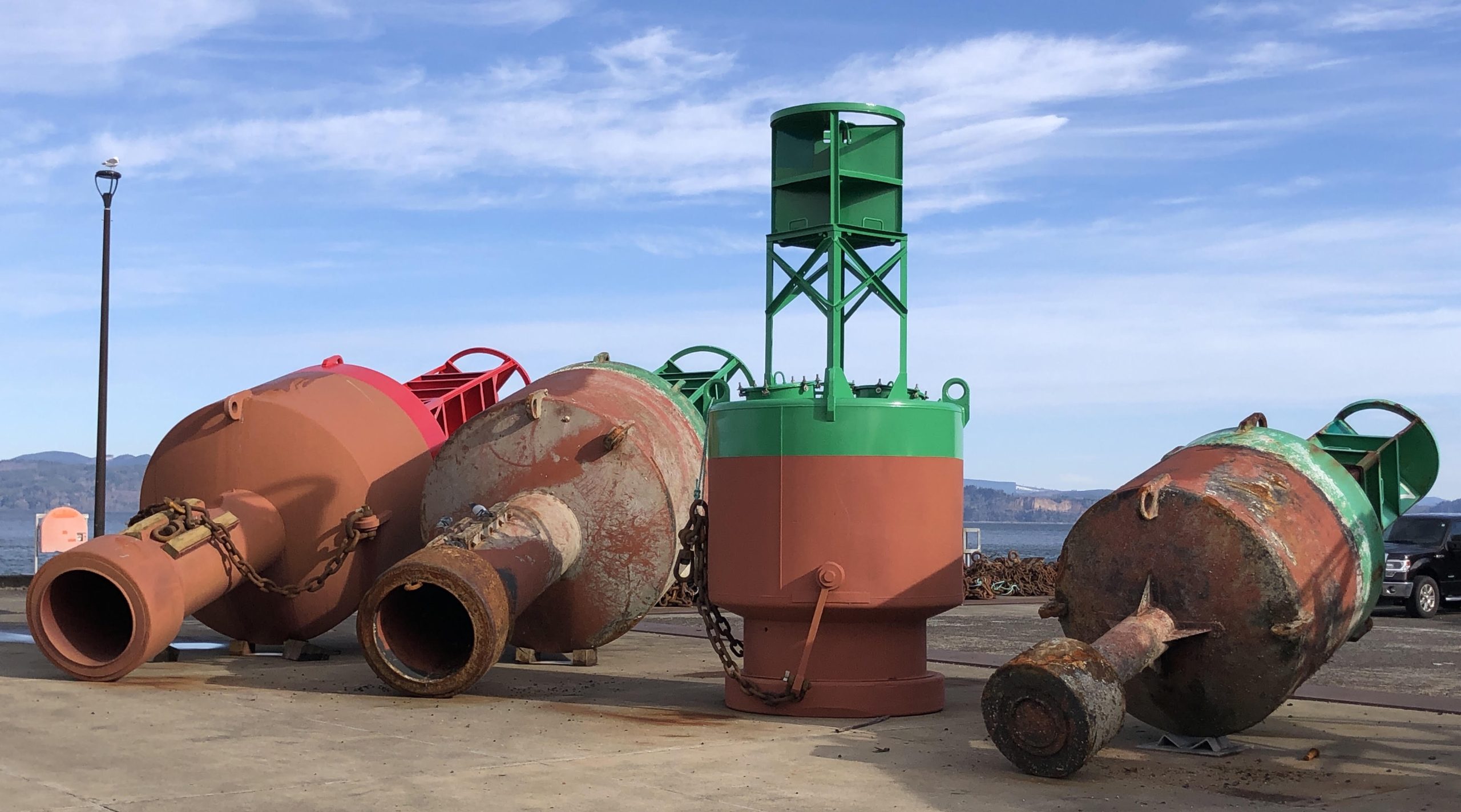 More from the buoy deck of the USCGC Elm, Astoria's buoy tender, Part 4 ...