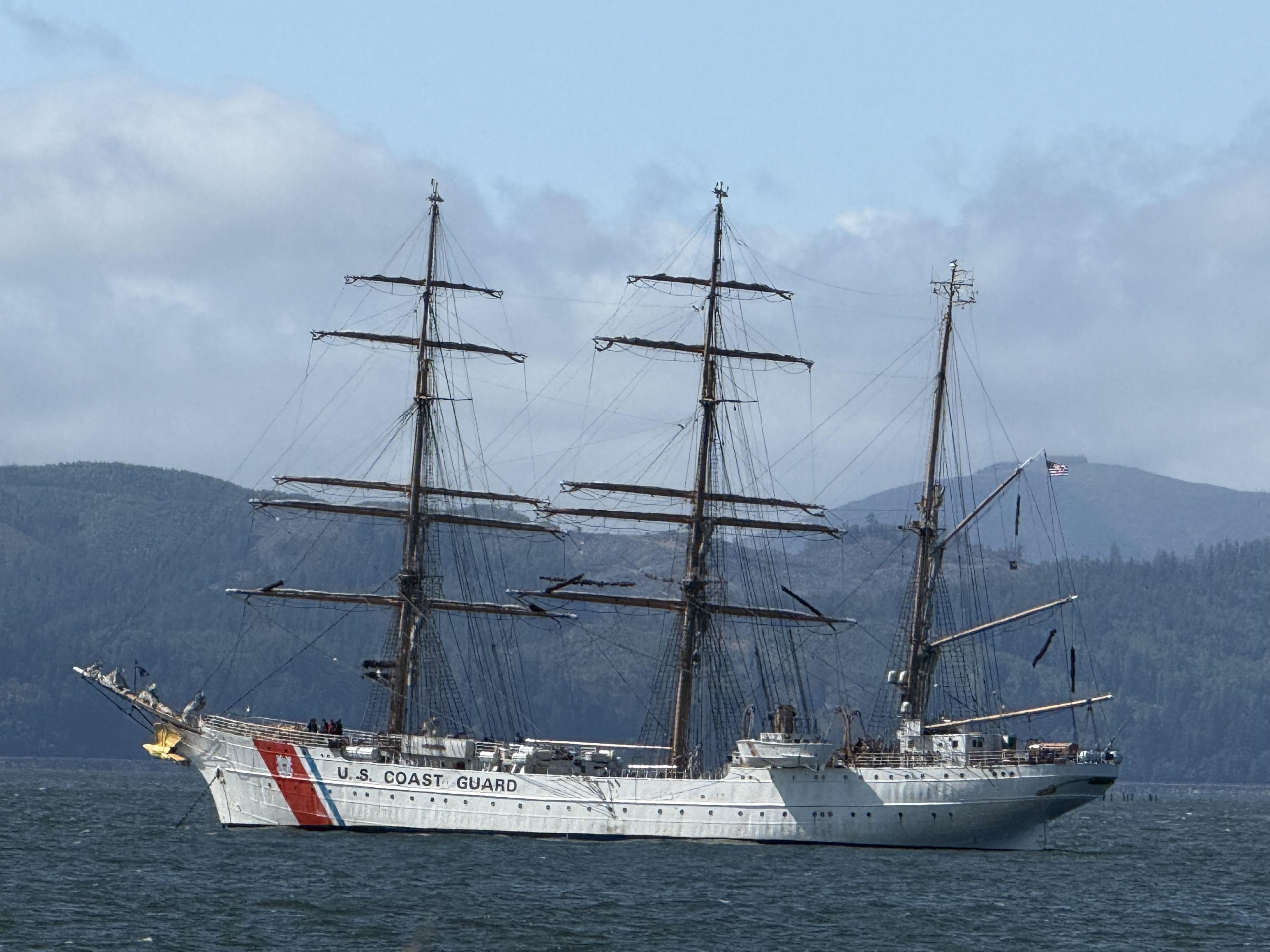 The Eagle lands in Astoria : The Ship Report